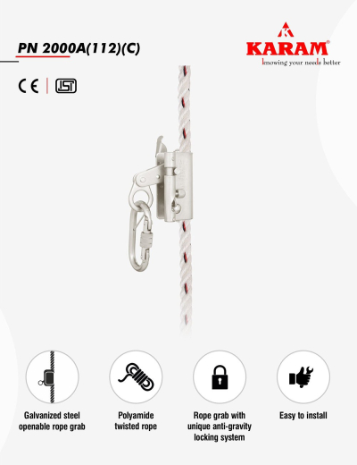 Shop Fall Arrester Systems & Rope Grabs | KARAM Online